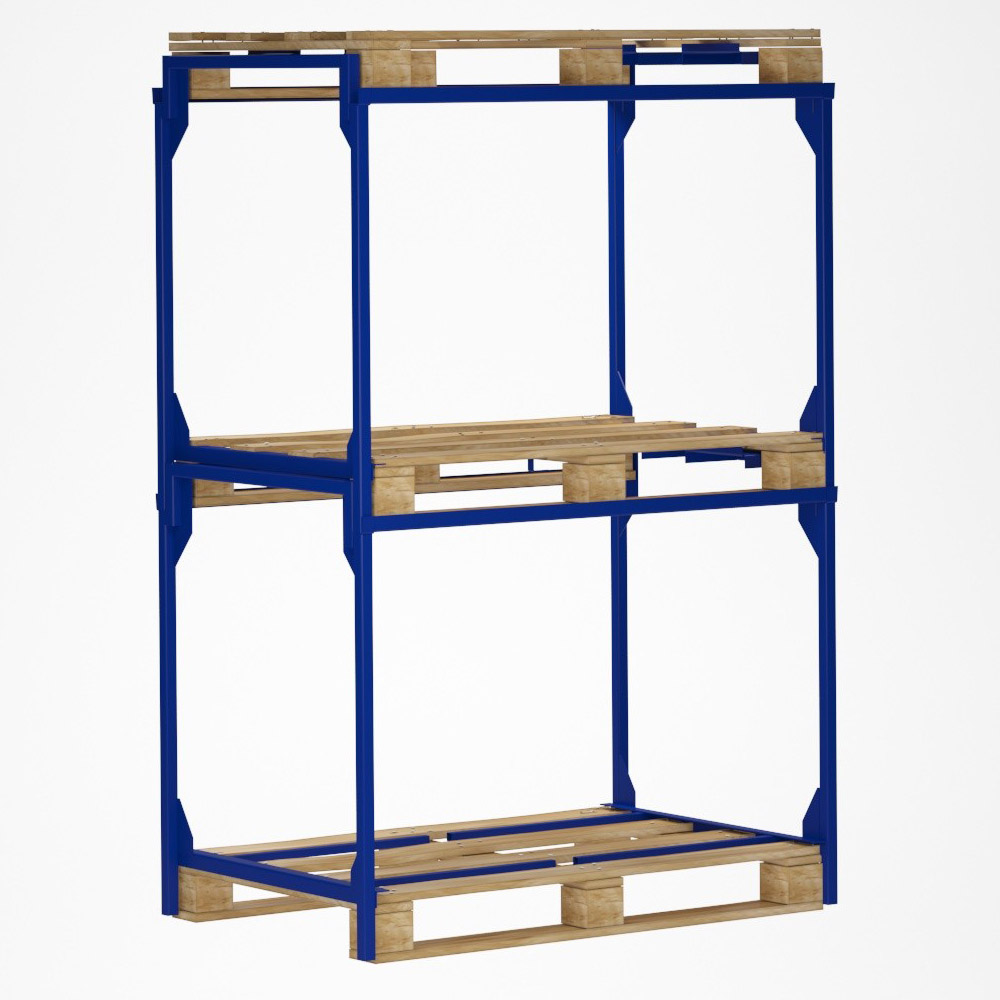 Stackable frame for EURO PALLET | K-TEK.FR